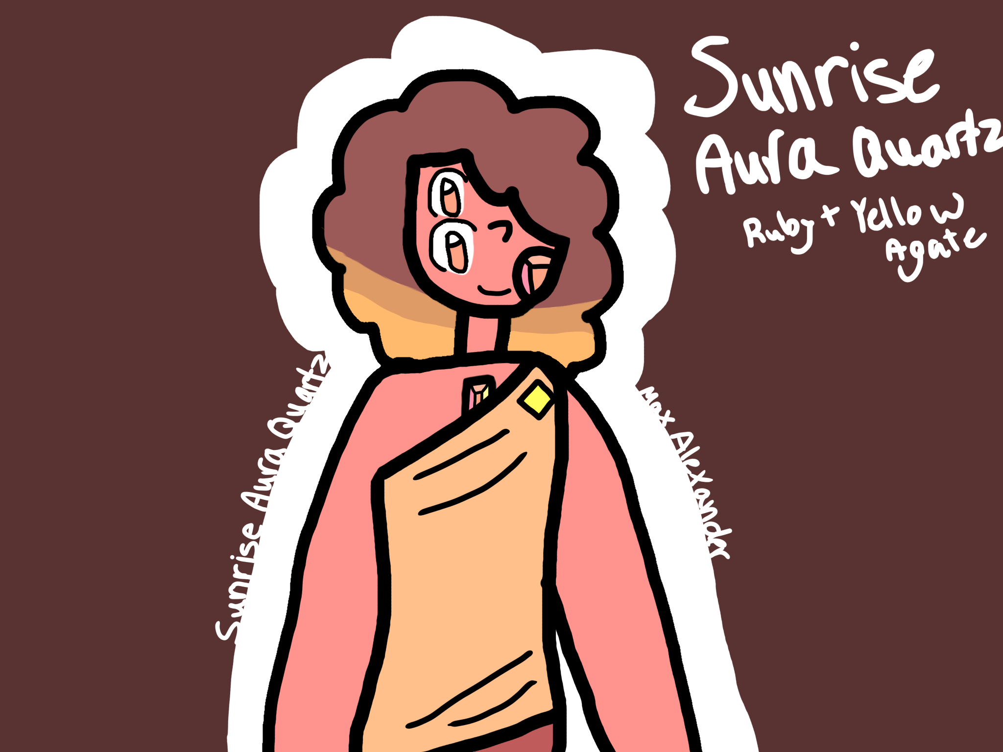 Sunrise Aura Quartz (oc) - ibisPaint