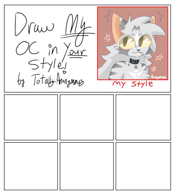 draw my oc in your style ! - ibisPaint