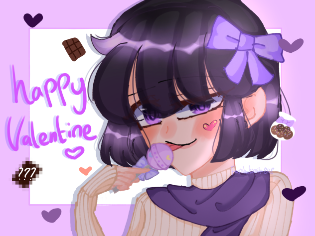💜Purple Valentine💜 - ibisPaint