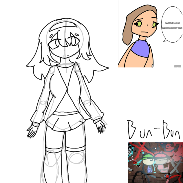 Silly sketch - ibisPaint