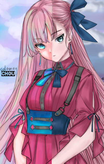 Collaboration with Chou - ibisPaint