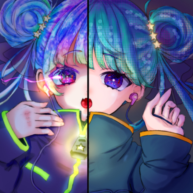 collab draw colouring practice - ibisPaint