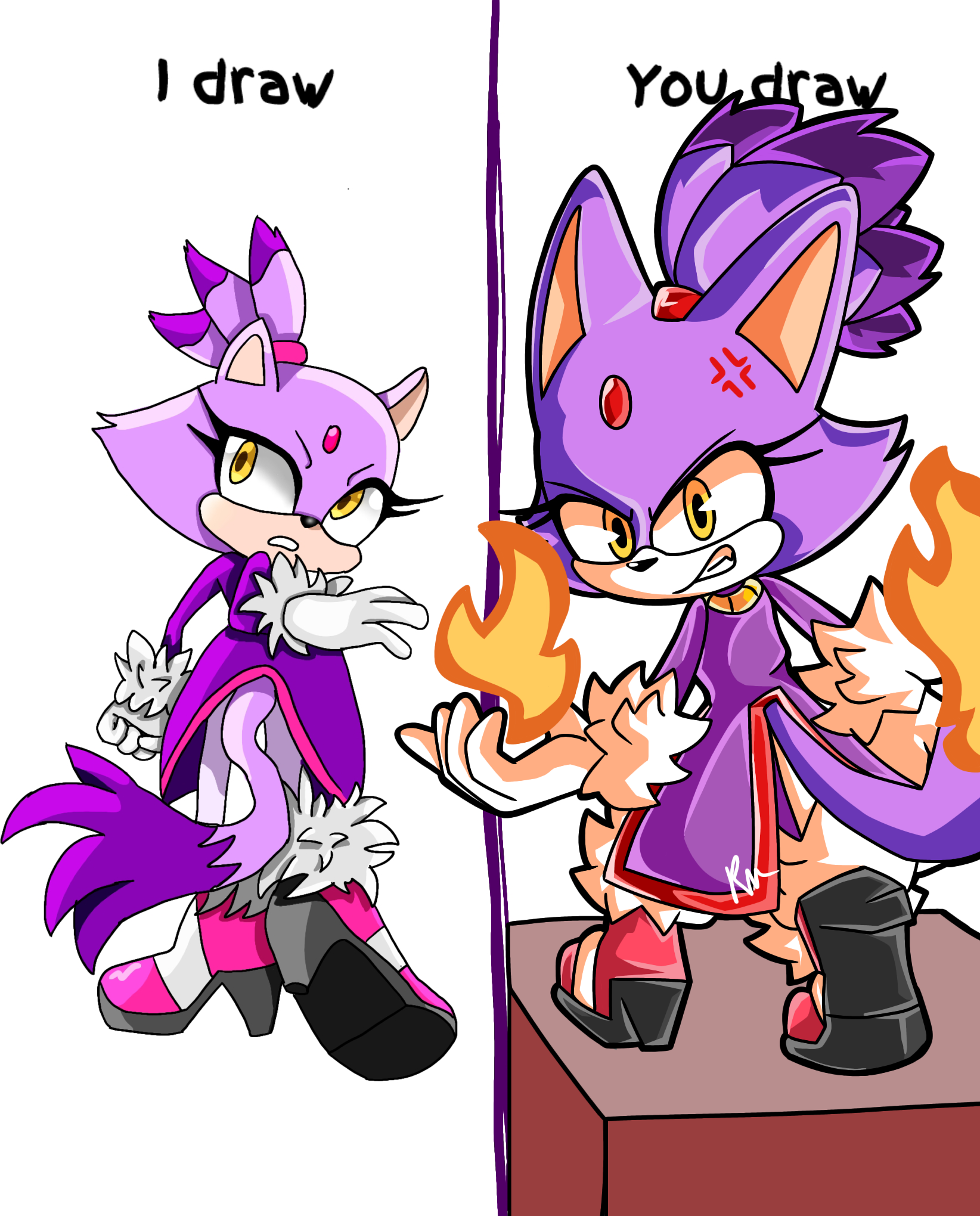 Blaze Collab - ibisPaint