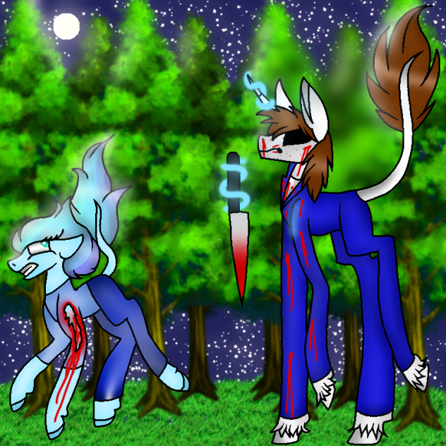 twisted goretober day 18 - ibisPaint