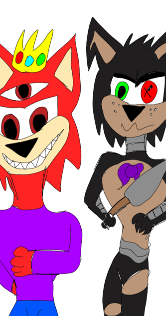 ghost and dane - ibisPaint