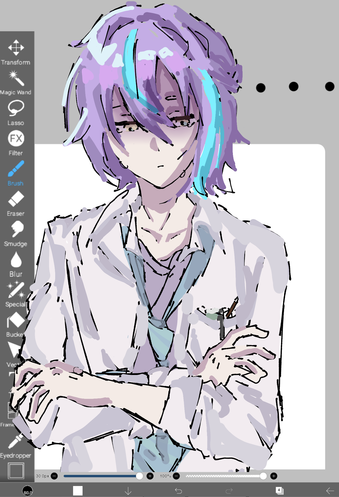 Middle school Rui version 2🩷 - ibisPaint