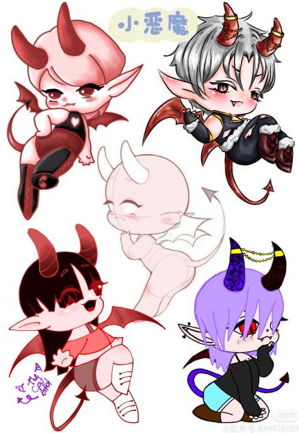 𖤍 Devil collab ⛧ - ibisPaint