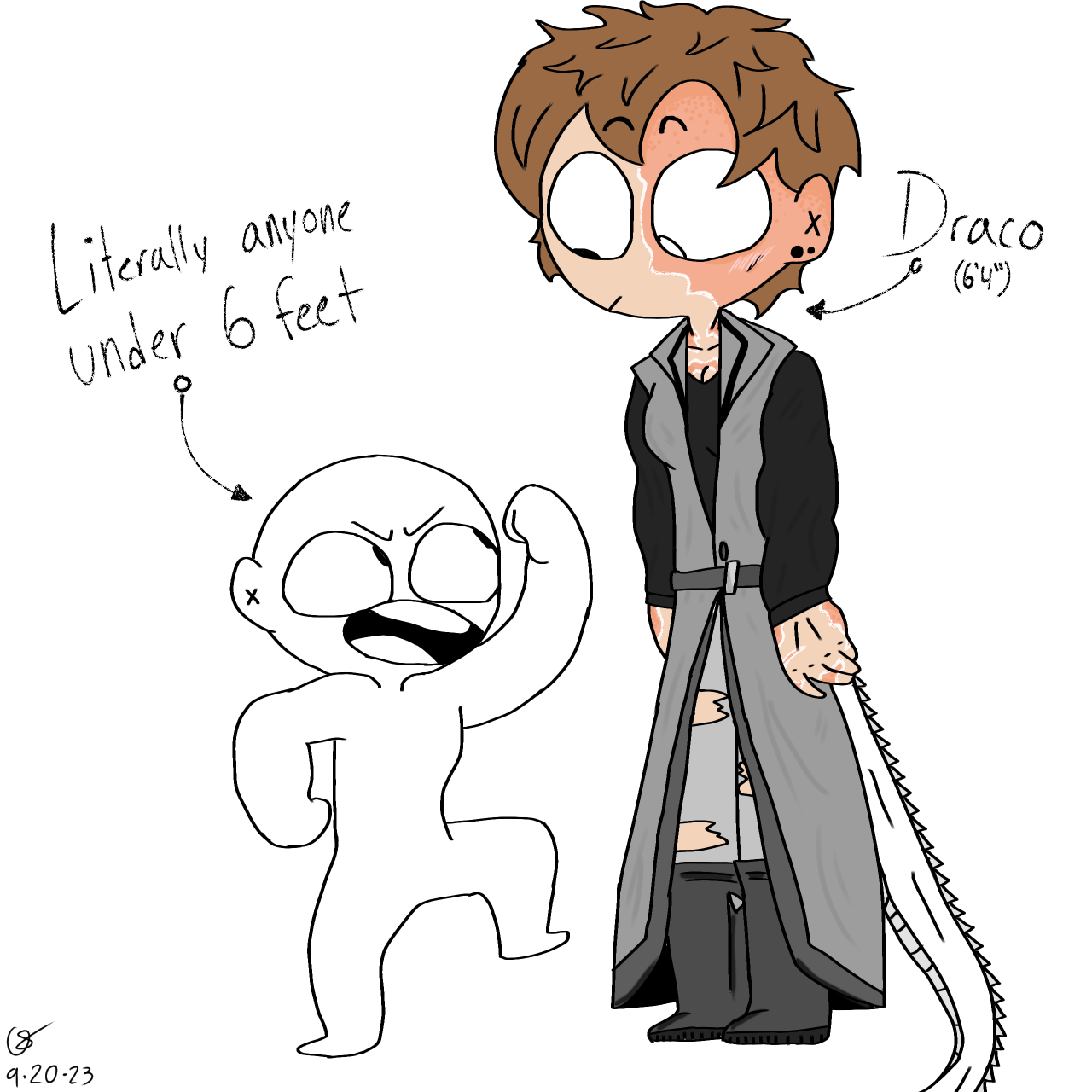 The bro is tall - ibisPaint