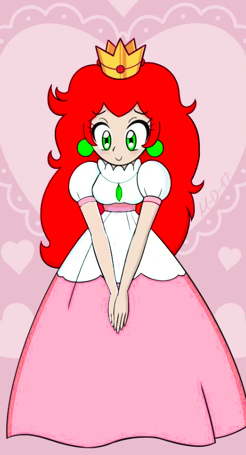 Anime Princess Toadstool - ibisPaint
