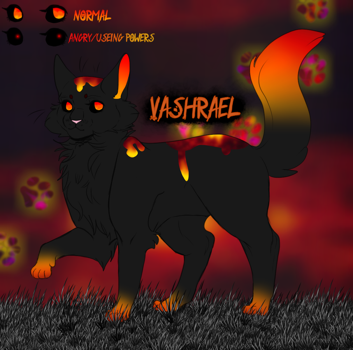Vashrael (Lavamara Clan) - ibisPaint