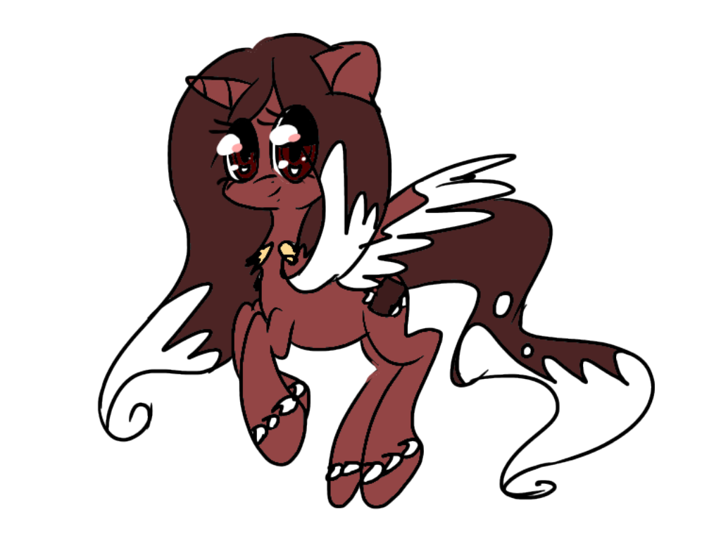 Speedpaint Chocolate creaming MLP OC - ibisPaint