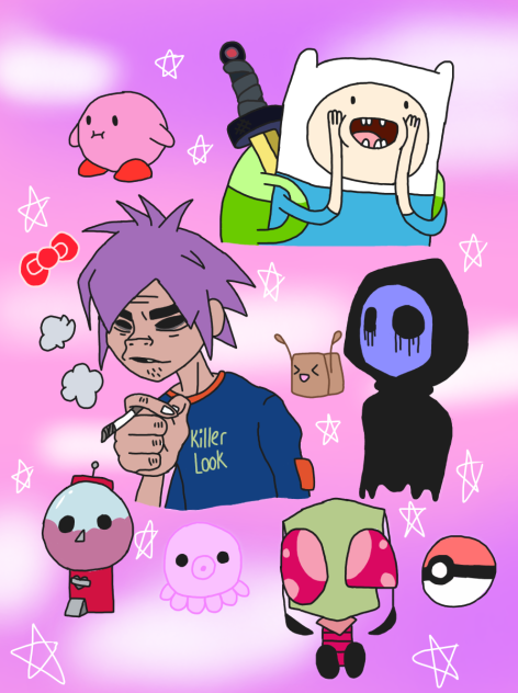 random doodle #1 - ibisPaint