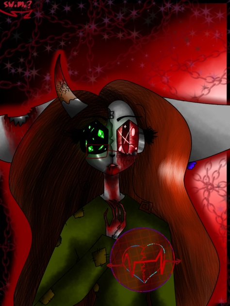 Mory The Monster. Монстр Мори - ibisPaint