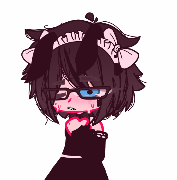 Just my boyfriend in a maid dress - ibisPaint