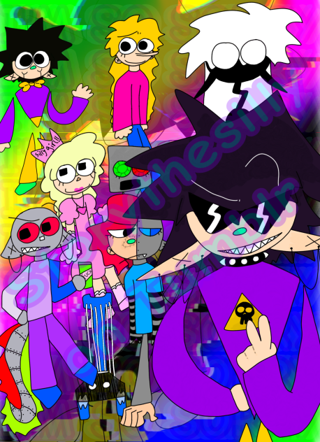 Spike's Epic Rocker School Poster - ibisPaint