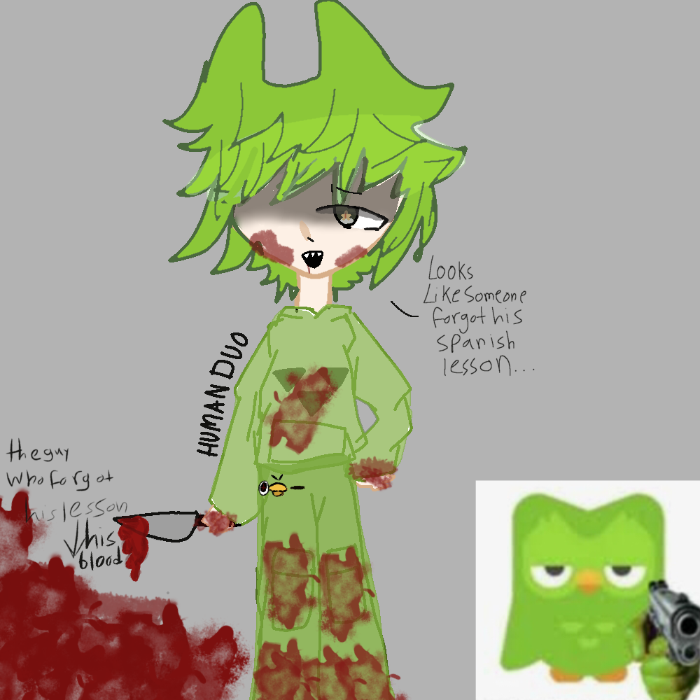 I MADE HOOMAN DUO!!! - ibisPaint