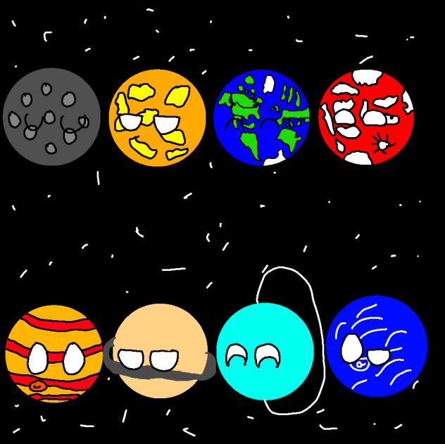 Planets - ibisPaint