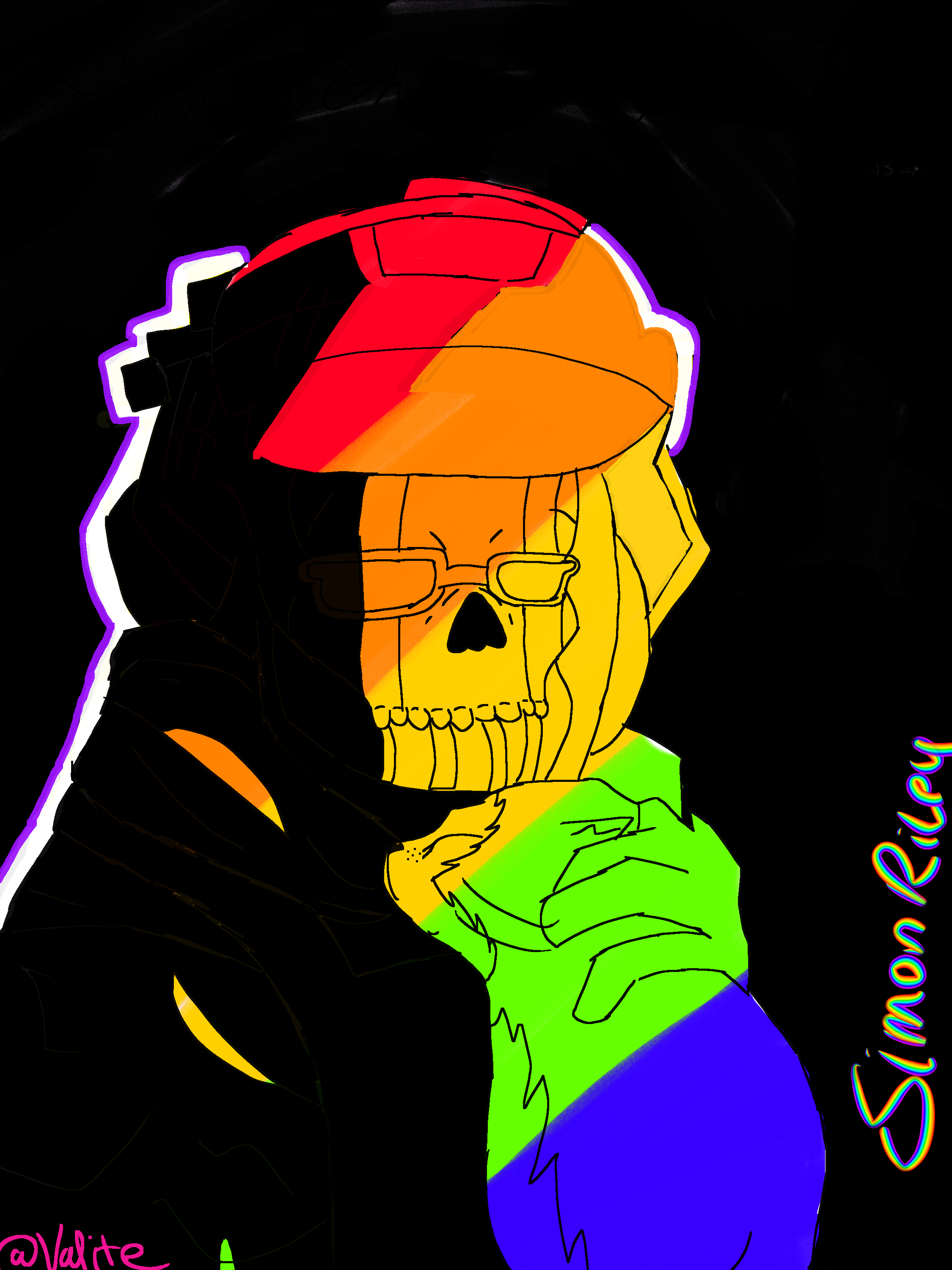 SIMON GHOST RILEY - ibisPaint