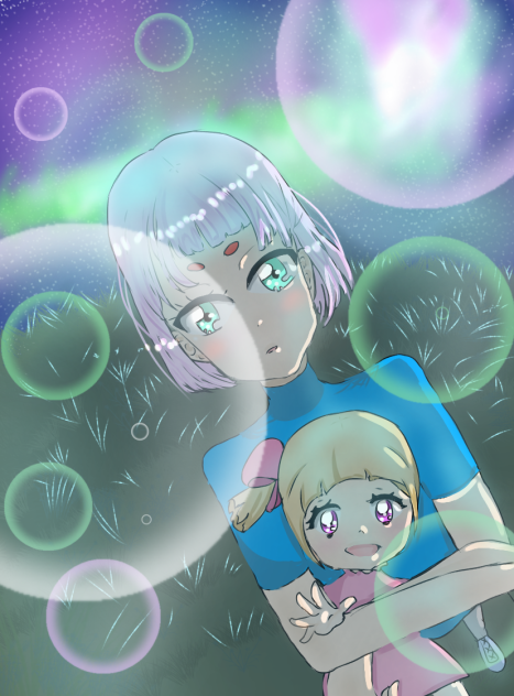 a starry sky - ibisPaint