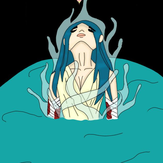 Injured Water Nymph - ibisPaint