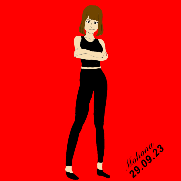 Girl Drawing - ibisPaint