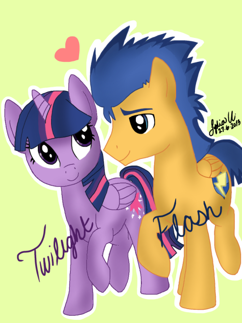 Twilight & Flash - ibisPaint