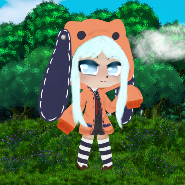 Mi oc está disfrazada de runa UwU - ibisPaint