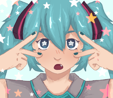 Miku miku beam!! - ibisPaint
