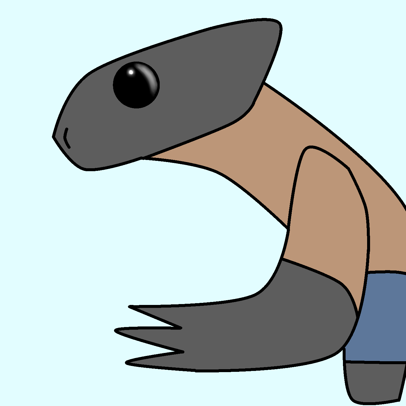 Strange Creature Hammer Beast 奇特生物 鐵鎚獸 - ibisPaint