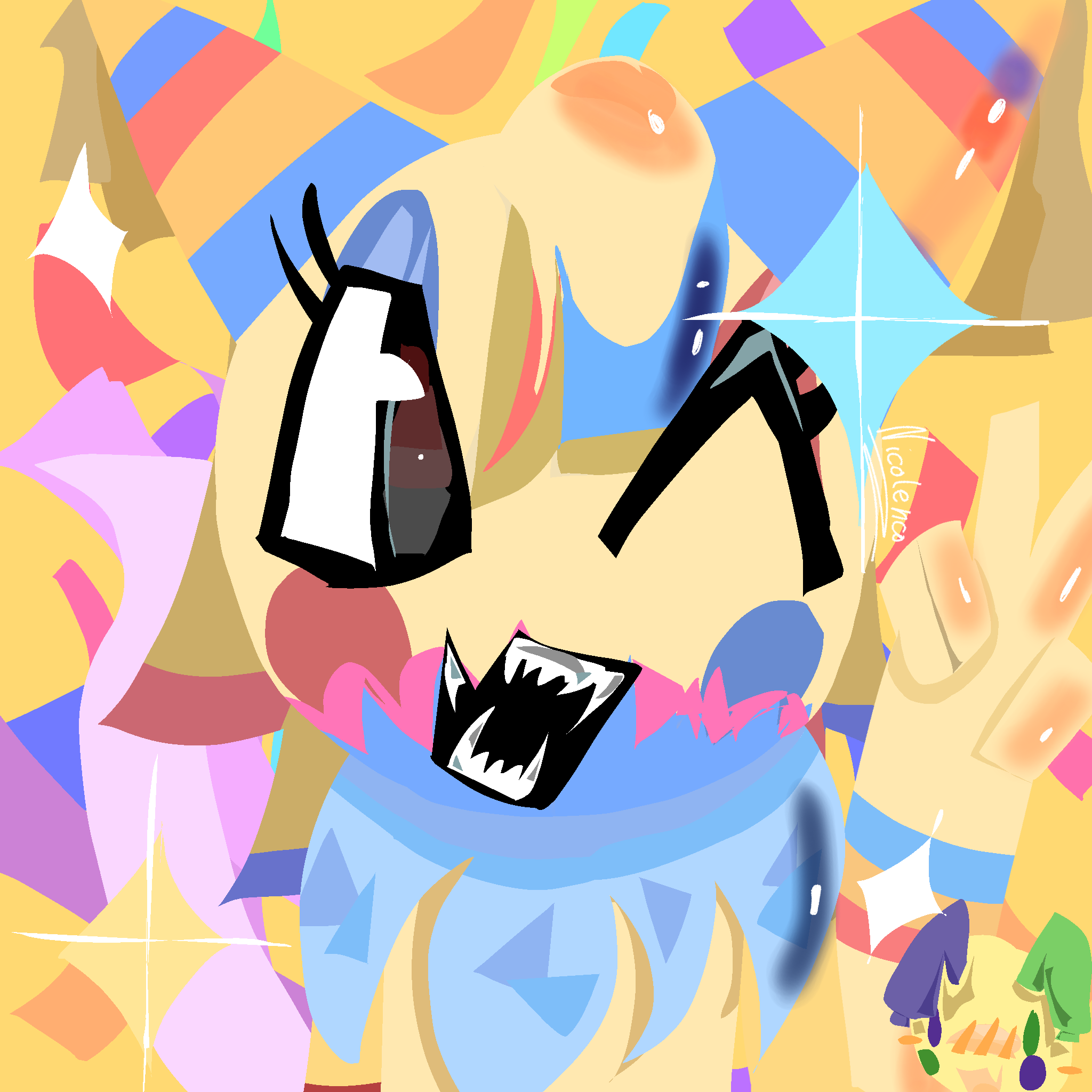 DRAWED THE NEW TOON!! - ibisPaint