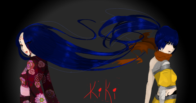 then & now, wait & act, caged & free - ibisPaint