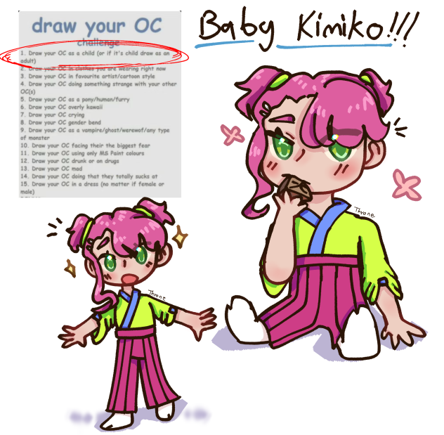 Baby Kimiko 🫧💖 - ibisPaint