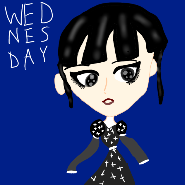 Sorry my Wednesday is ugly 😔 - ibisPaint