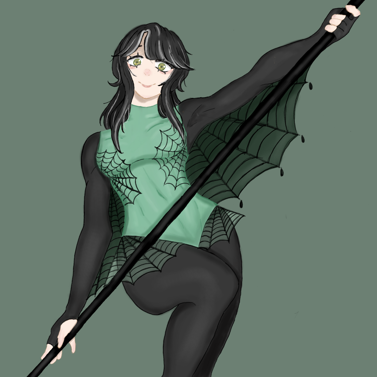 spider woman oc - ibisPaint