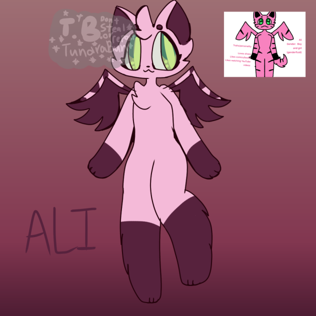 Ali the bat - ibisPaint