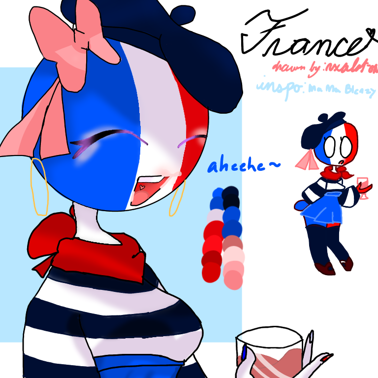 France 🇫🇷 ~ countryhumans - ibisPaint