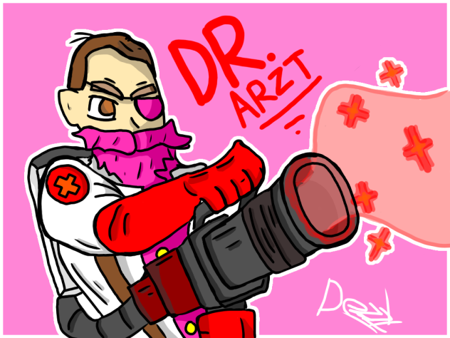 Dr.Arzt TF2 medic. - ibisPaint