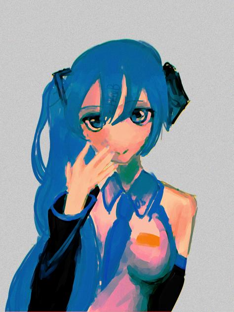 Broken Miku! - ibisPaint