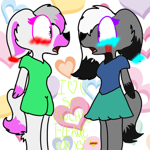 I LOVE YOU SO MUCH FLEAME FOX X3!!! ️ - ibisPaint