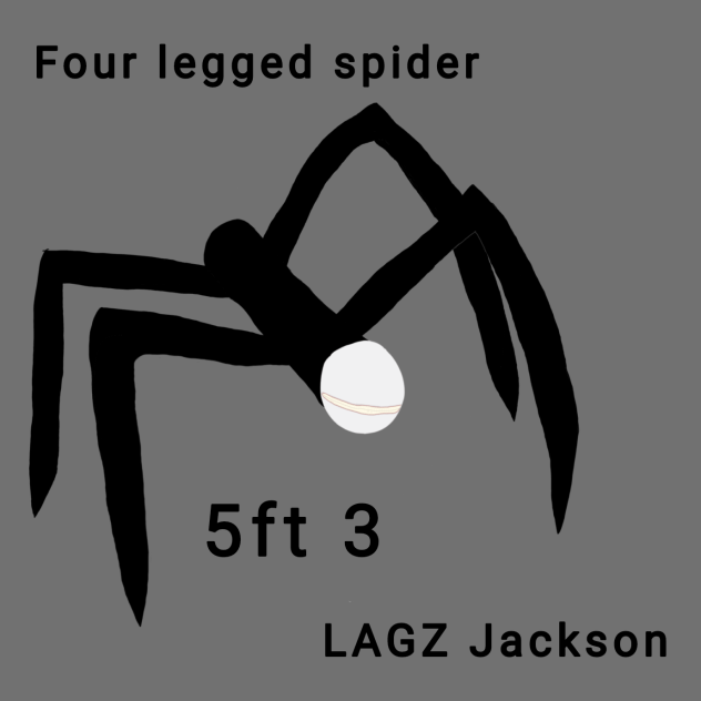 Four legged spider. - ibisPaint