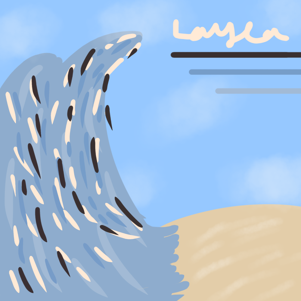 Tsunami🌊 - ibisPaint