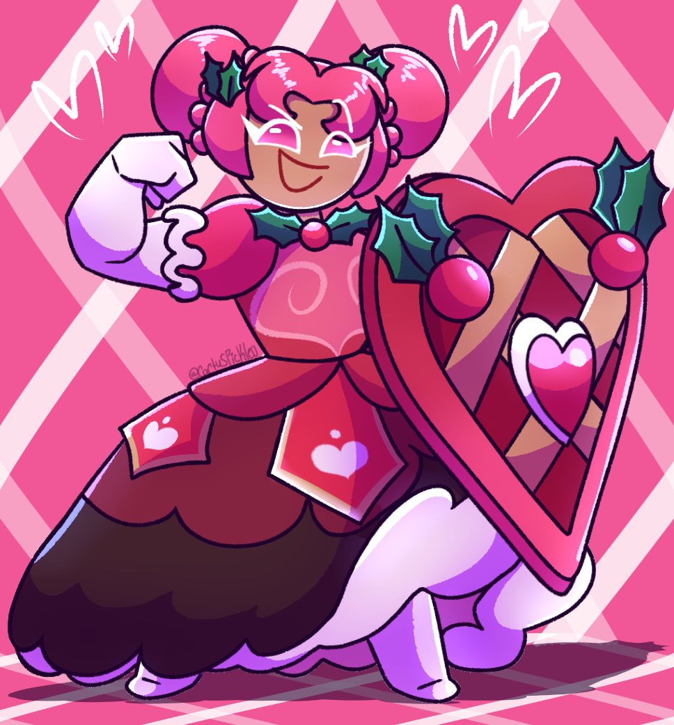 Hollyberry cookie - ibisPaint