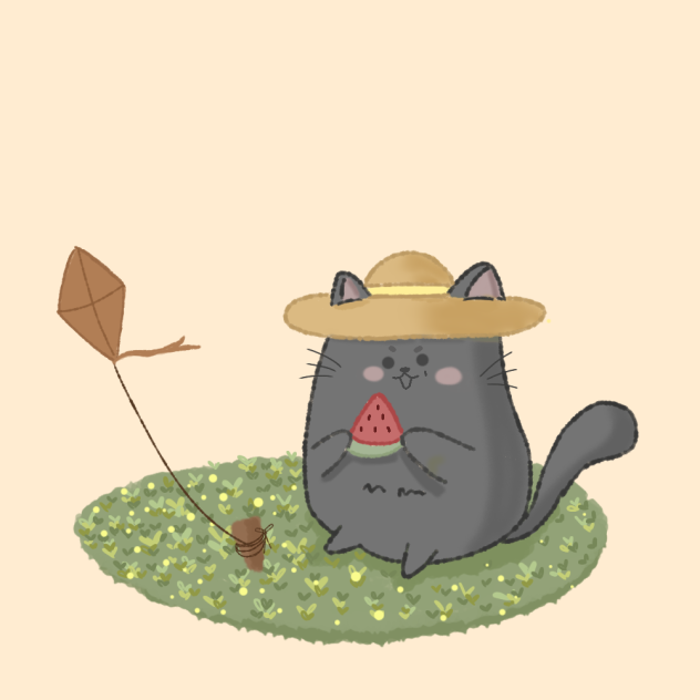 summer cat - ibisPaint