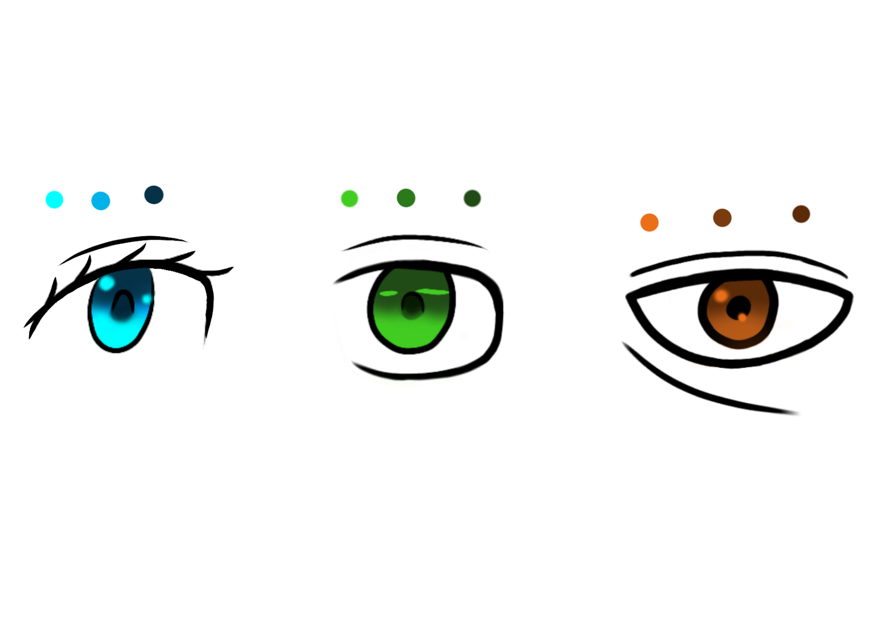 style d'oeil - ibisPaint