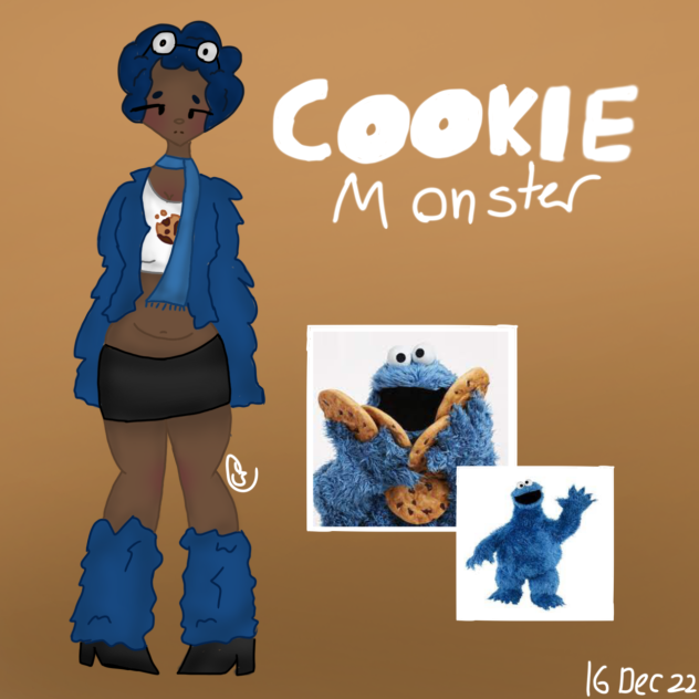 Cookie Monster - ibisPaint