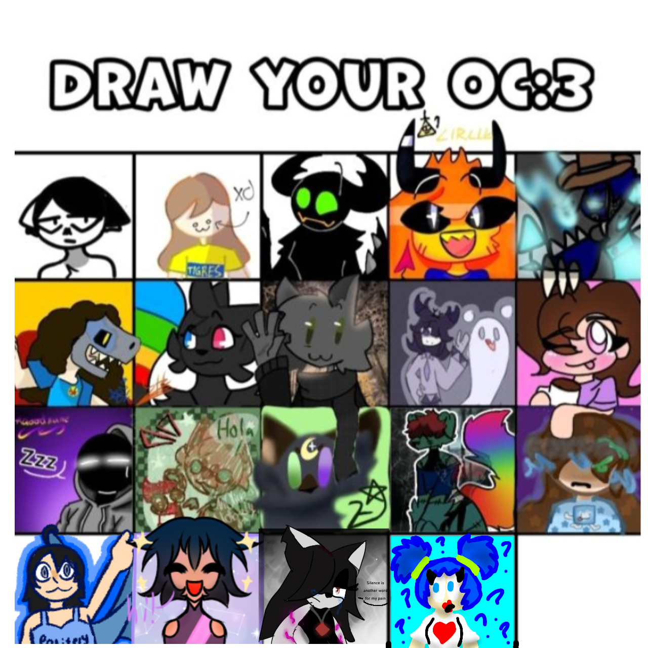 Draw your ocs collab - ibisPaint