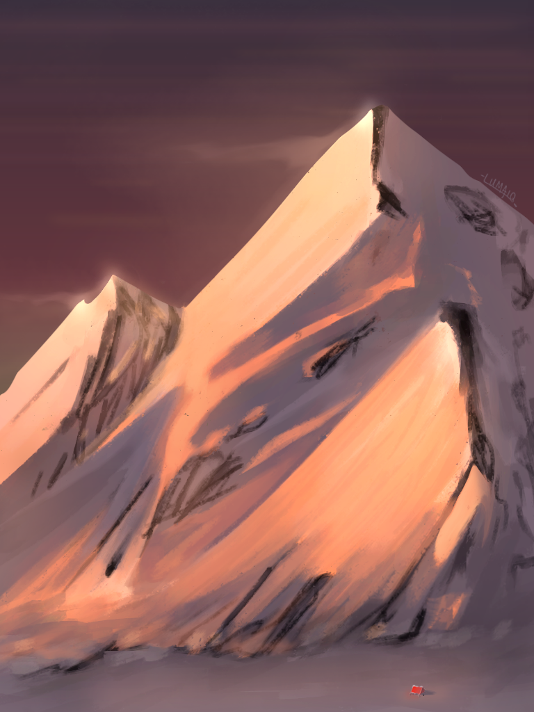 Mountain study - ibisPaint