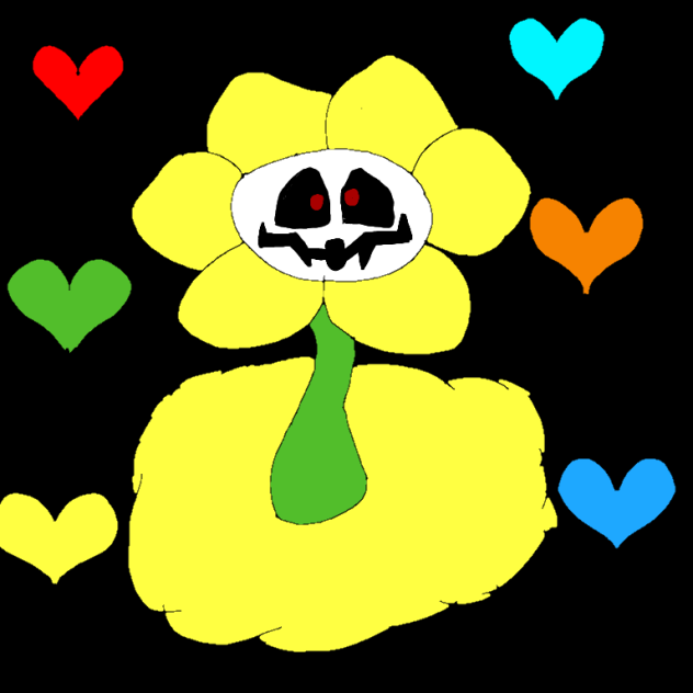 Flowey - ibisPaint