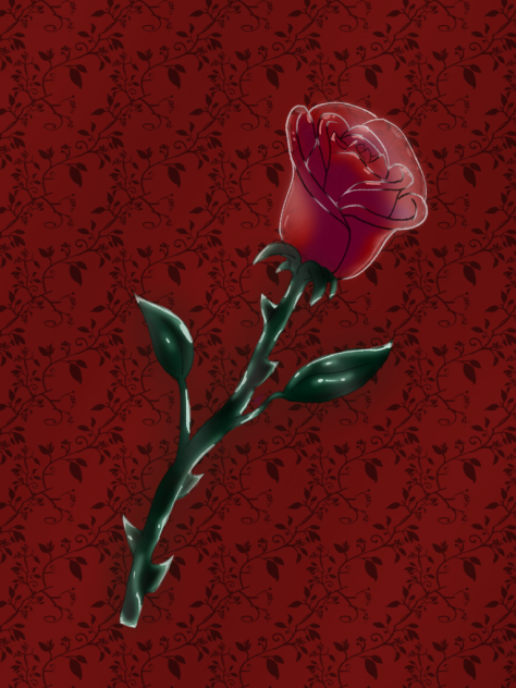 Glass Rose - ibisPaint