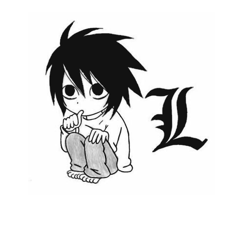 L (death note) - ibisPaint